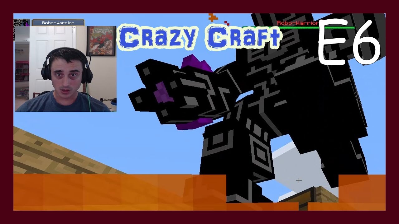 Robo Warrior madness - Crazy Craft 3 - E6 - YouTube