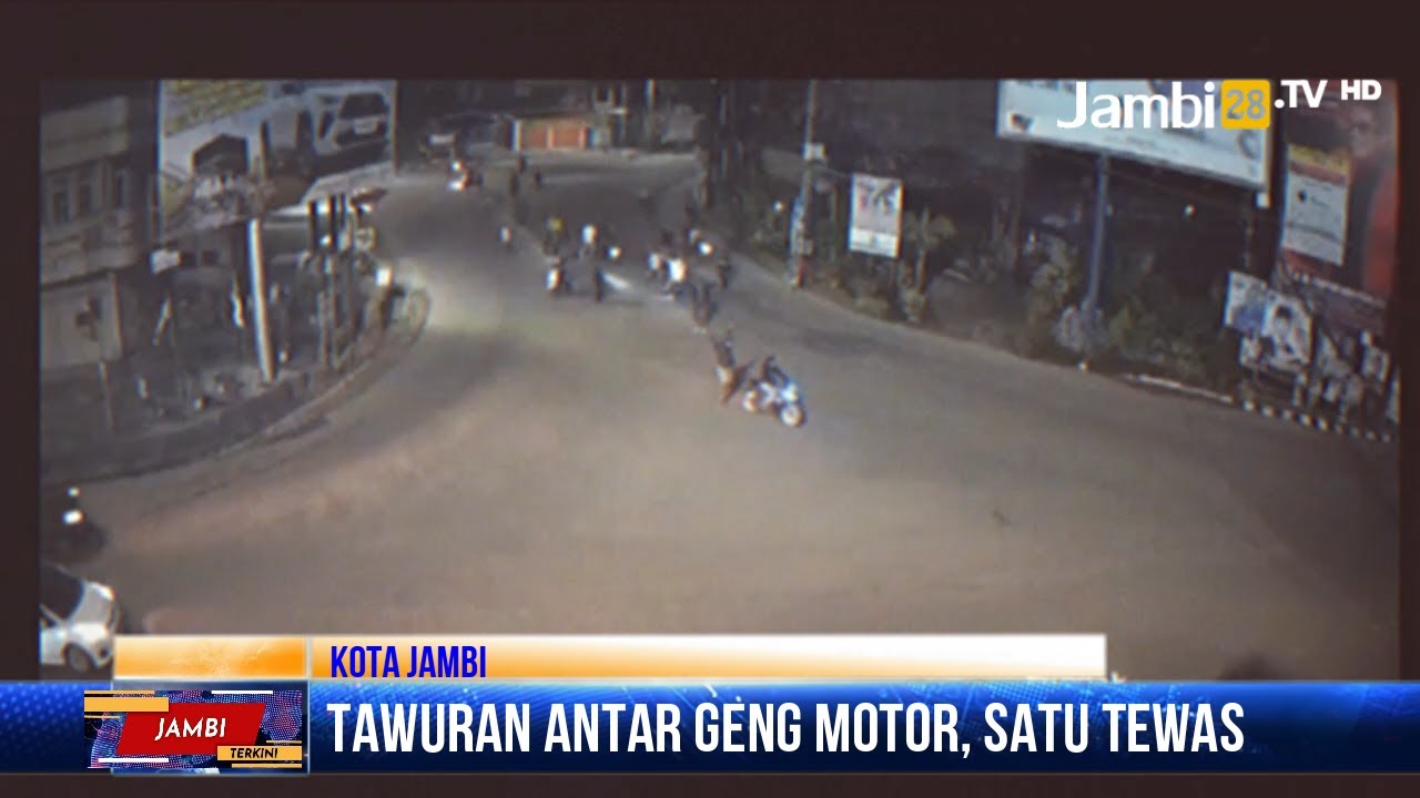 Tawuran Antar Geng Motor, Satu Tewas, Dua Ditangkap Polisi - YouTube