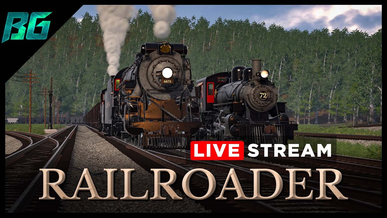 HEAVY Coal Train Ops | Railroader Train Simulator - YouTube