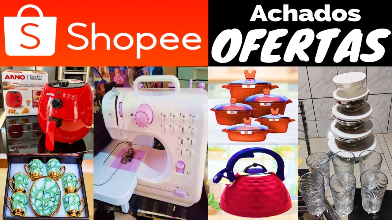 ACHEI as 45 MELHORES OFERTAS da SHOPEE para MELHORAR sua CASA gastando ...