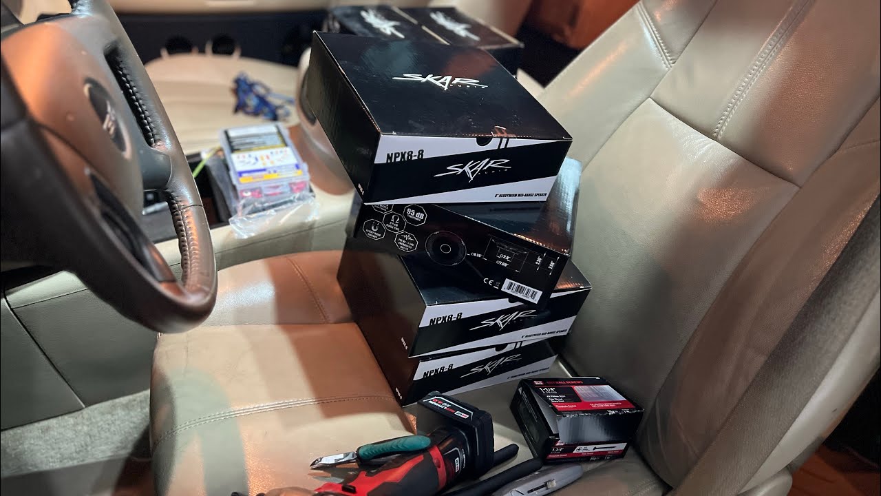 Skar Audio Mids & Highs Install #skaraudio #deafbonce #npx8 #vx200 ...