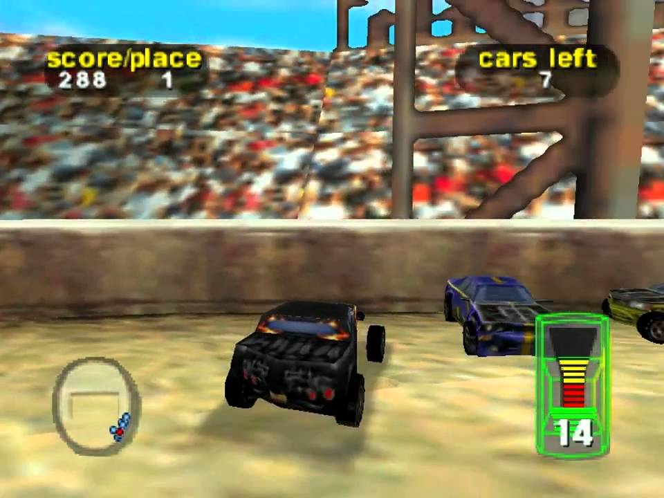 Destruction Derby 64 - Hotrod on The Junkyard (1st Place) - YouTube