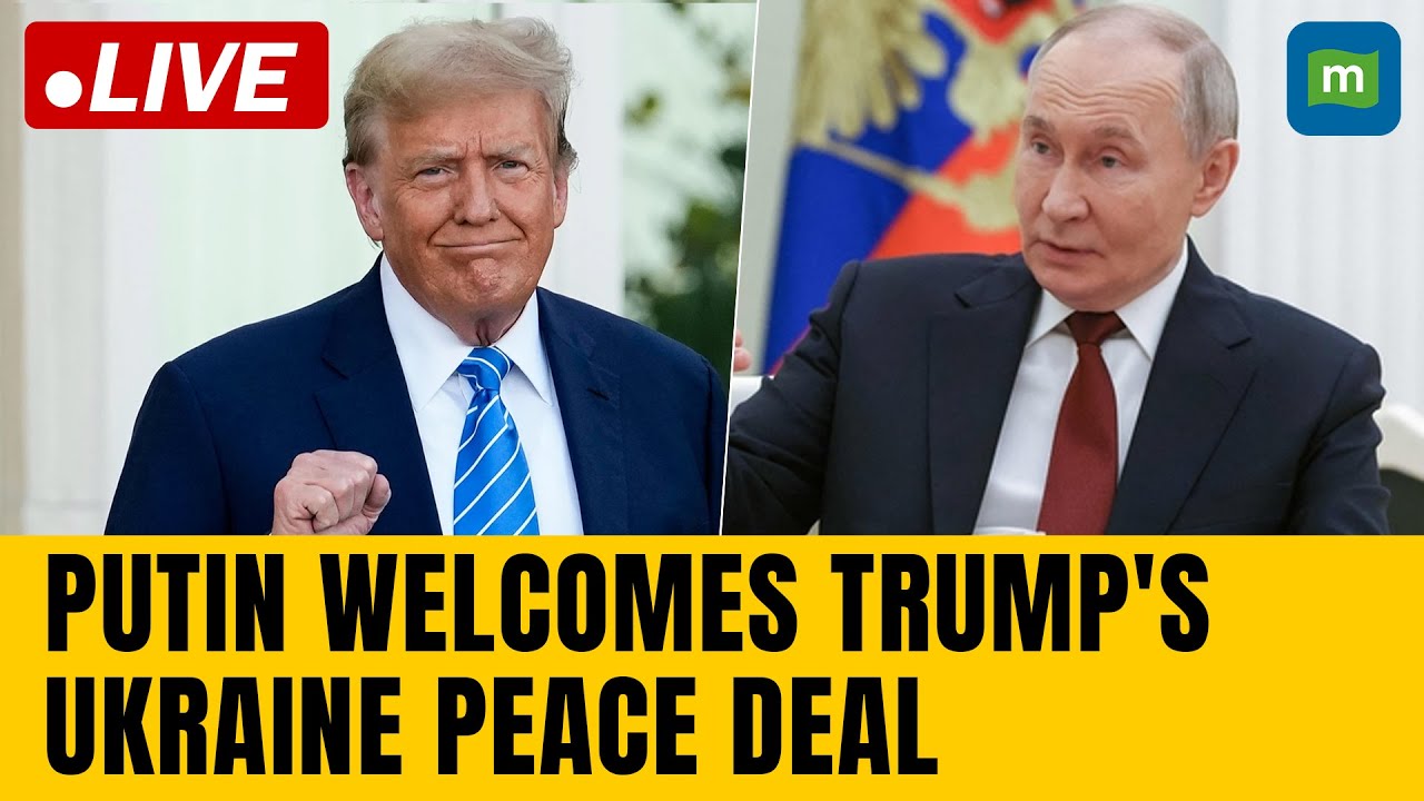 LIVE: Putin Welcomes Trump's Peace Deal On Ukraine | Putin-Trump Meet ...