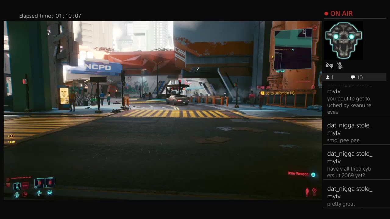 Cyberpunk (Base PS4 1.05) with Wolf - YouTube