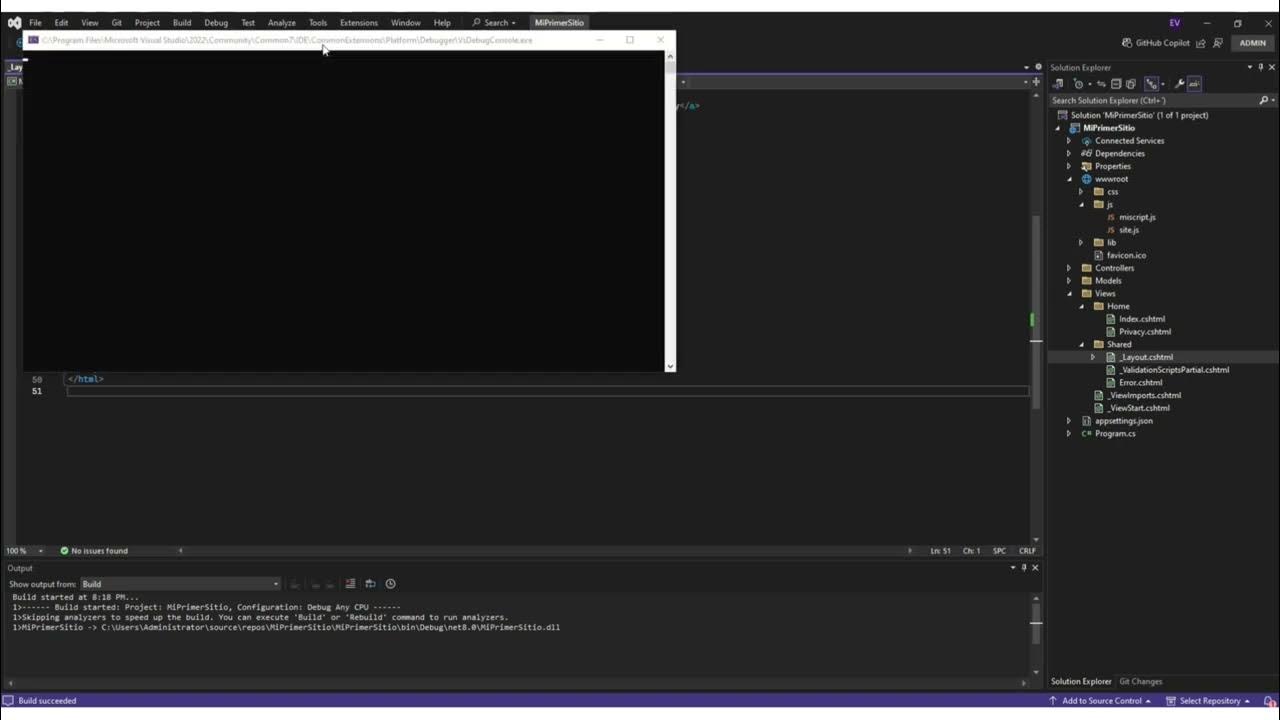 Función Alert Javascript Aspnet Core 8 Mvc Youtube