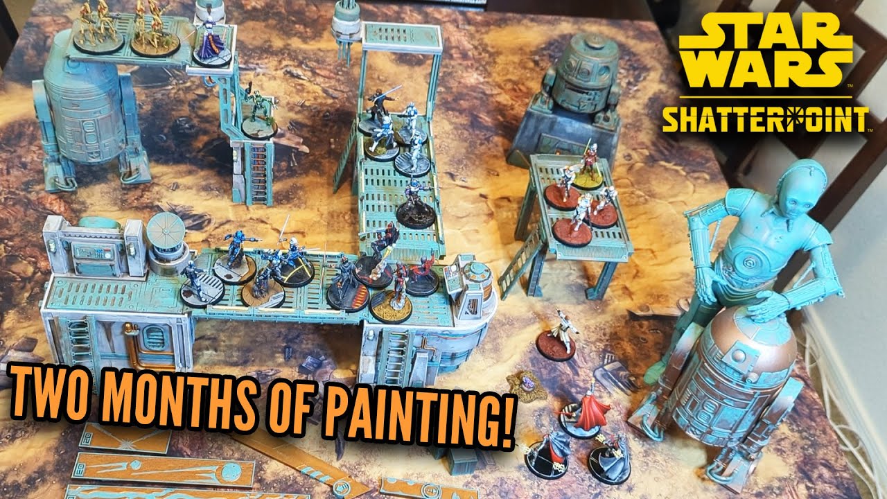Everything I've painted for Star Wars Shatterpoint (So Far) - YouTube