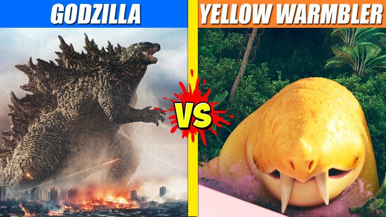 Godzilla vs Yellow Warmbler (Sea Beast) | SPORE - YouTube