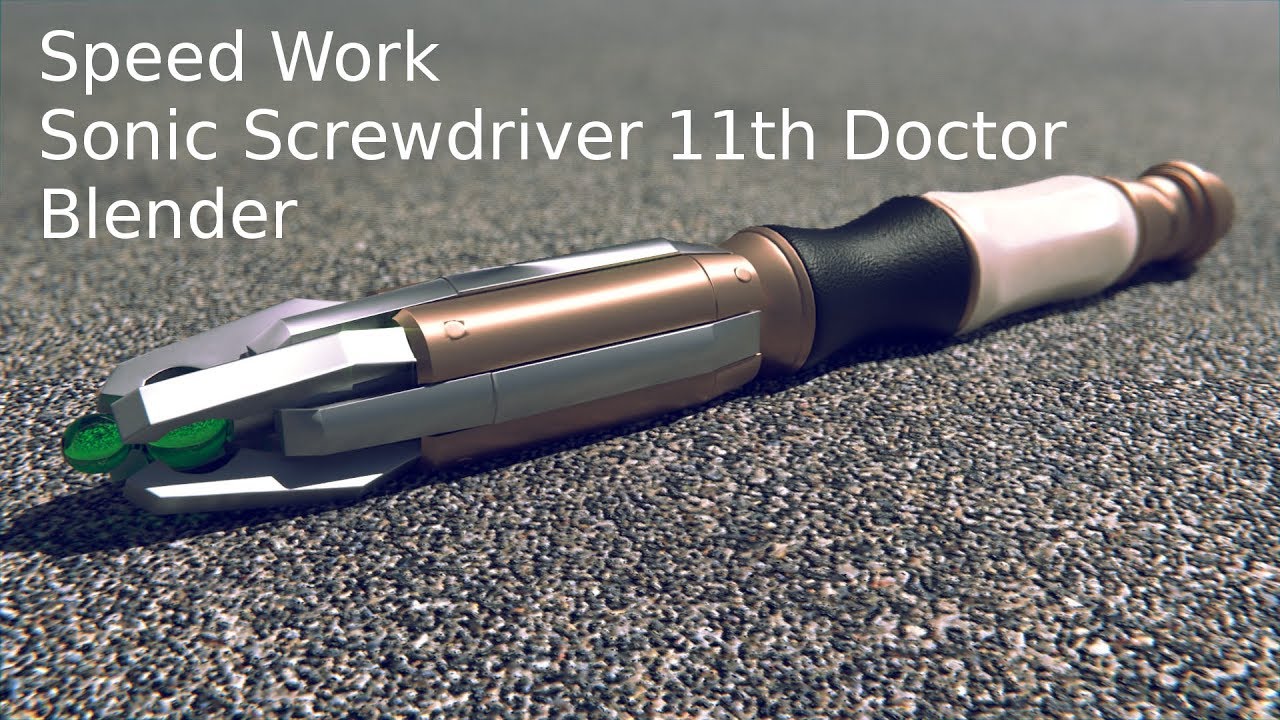 Homemade Sonic Screwdriver