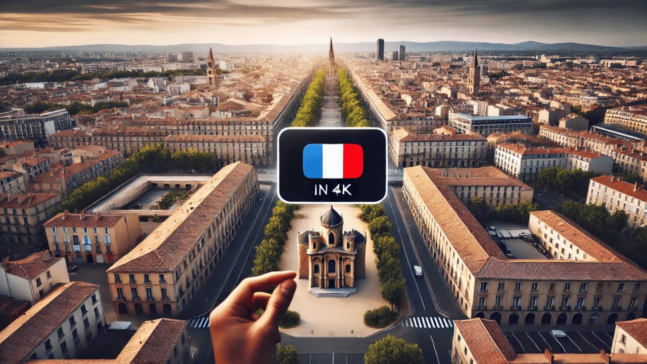 Montpellier in 4K: A Spectacular Drone Exploration 🌆🇫🇷🚁 Drone Footage ...
