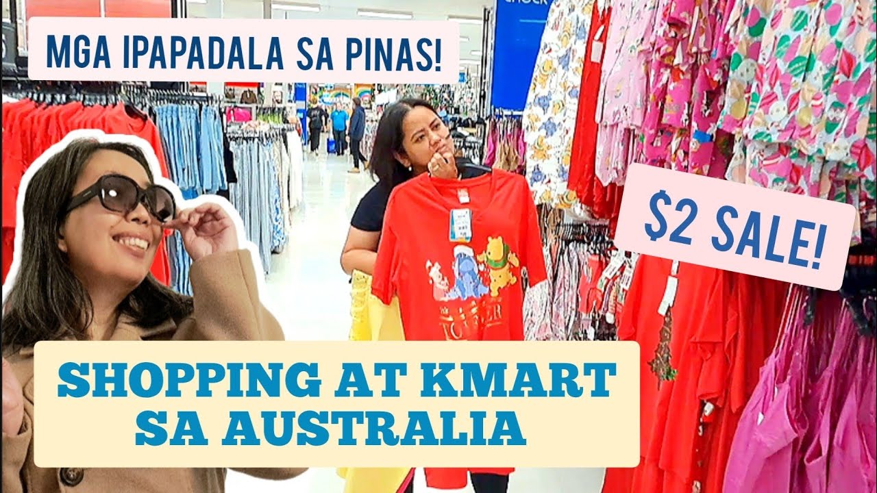 SHOPPING SA KMART SALE | Cost of Living Sa Australia | Mga Pinoy Abroad ...