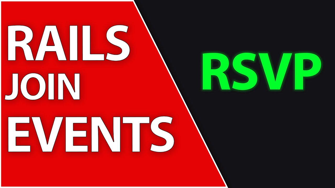 Joinable Events For Devise Users Speedrun | Ruby on Rails 7 Tutorial - YouTube