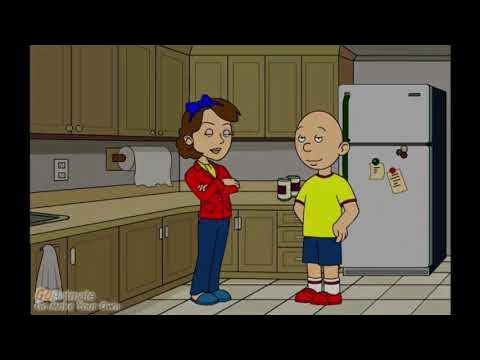 Caillou Calls His Mom Doris And Gets In Big Trouble!!! - YouTube