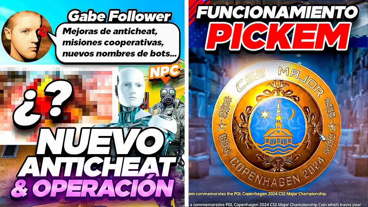 GABE FOLLOWER: FILTRACIÓN NUEVO ANTICHEAT & OPERACIÓN | VALVE CAMBIA EL PICKEM DE CS2 (Tutorial ...