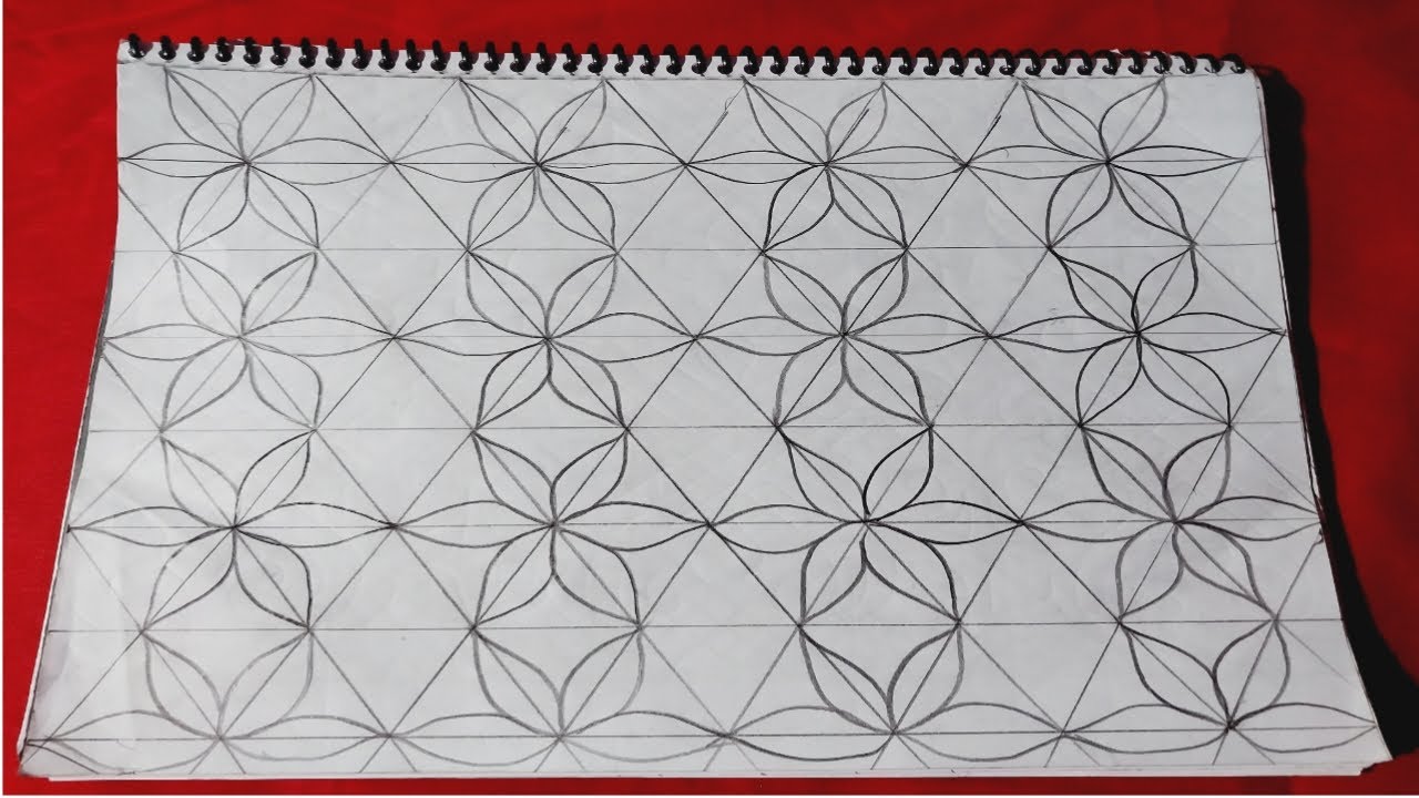 Very beautiful Nokshi katha art design tutorial #নকশিকাঁথা #art - YouTube