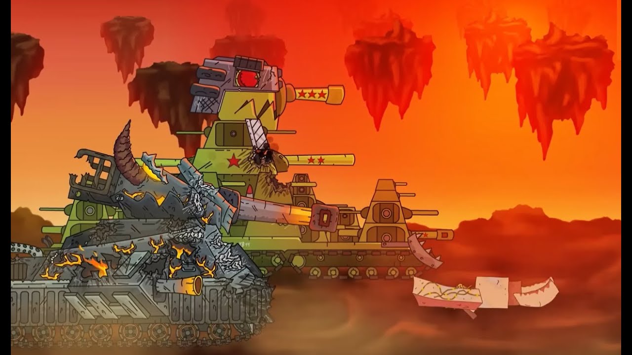 Xong trận báo thù, Tank KB44, Tank KV44, Phim hoạt hình về xe tăng ...