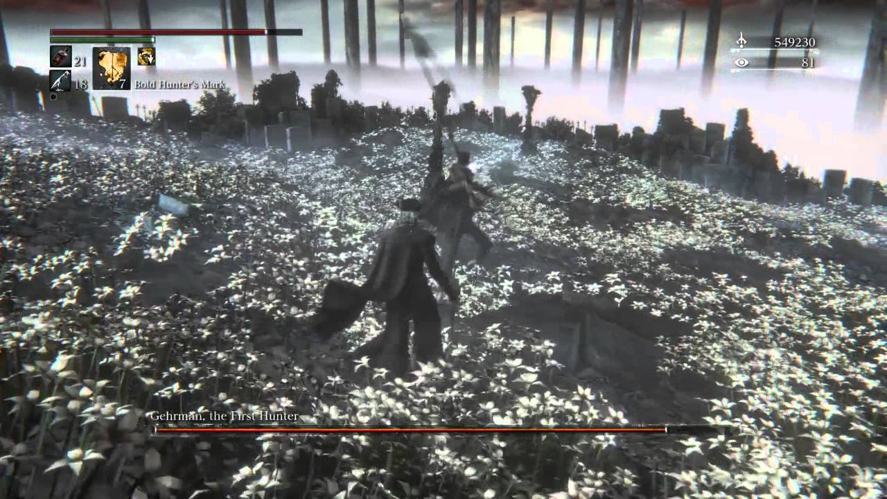 Bloodborne: Lady Maria vs Gehrman - YouTube