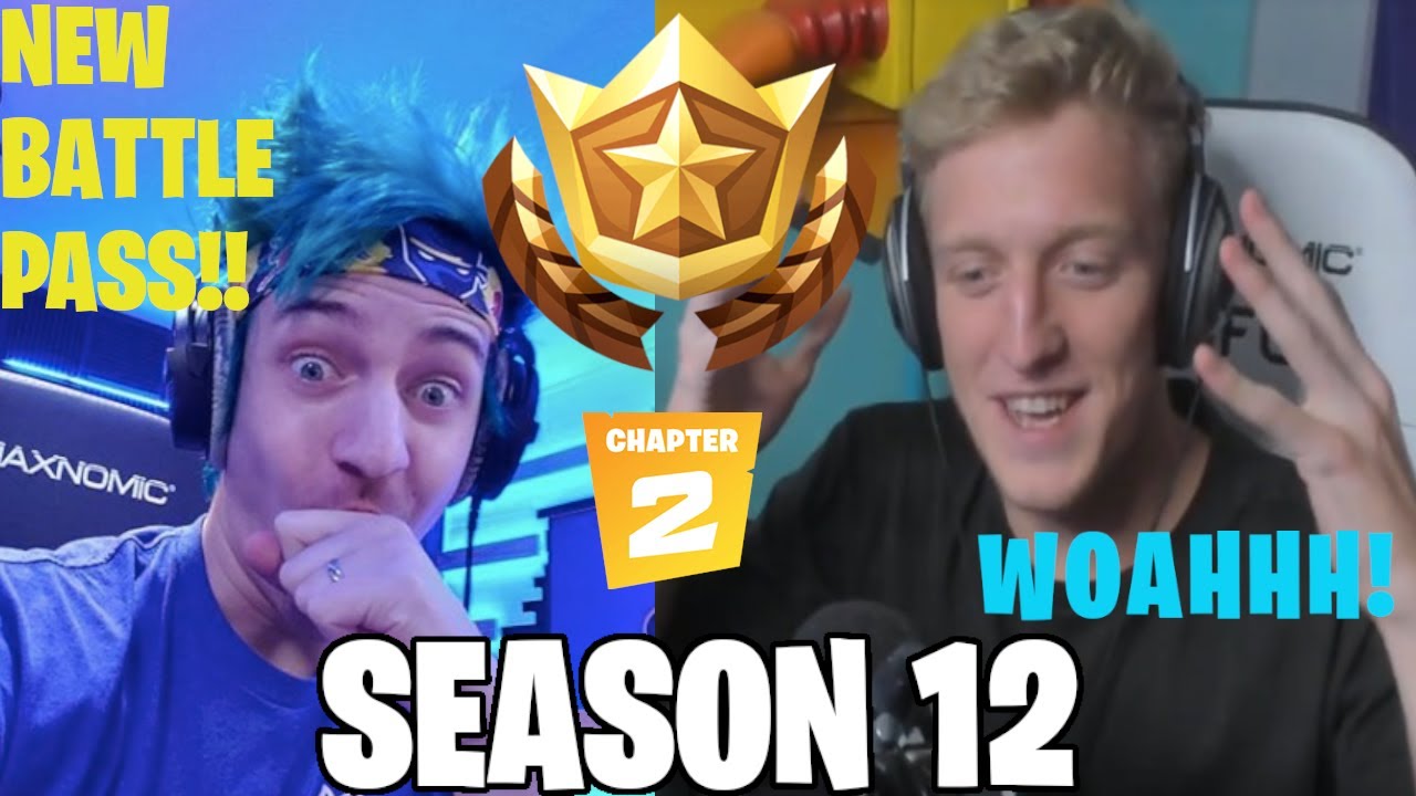 STREAMERS REACT TO *NEW* CHAPTER 1 SEASON 2 BATTLE PASS LEAK (Fortnite ...