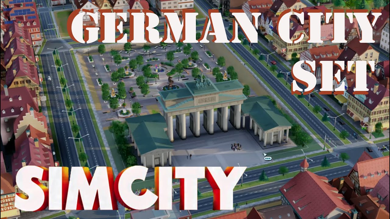 Simcity - German City Set DLC - YouTube