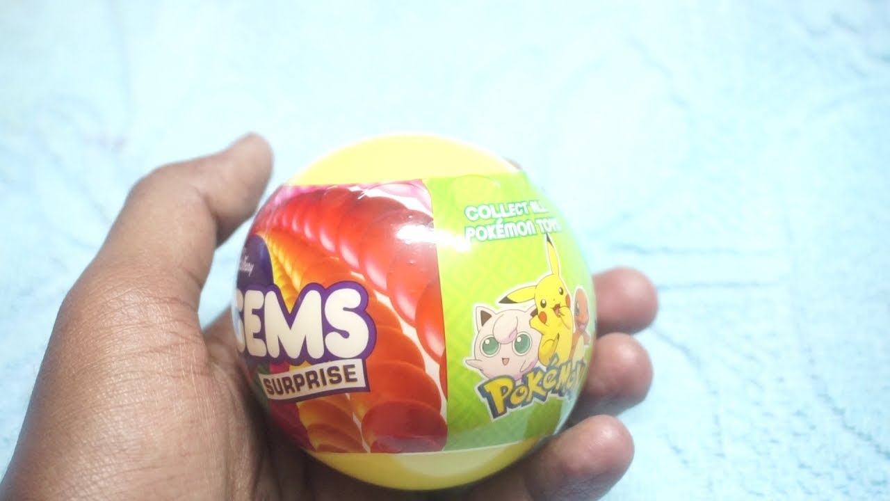 Pokémon Toy with New Cadbury Gems Surprise Ball - YouTube