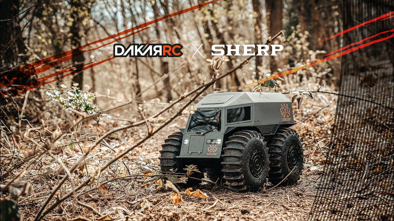 First adventure with the RC Sherp. - YouTube