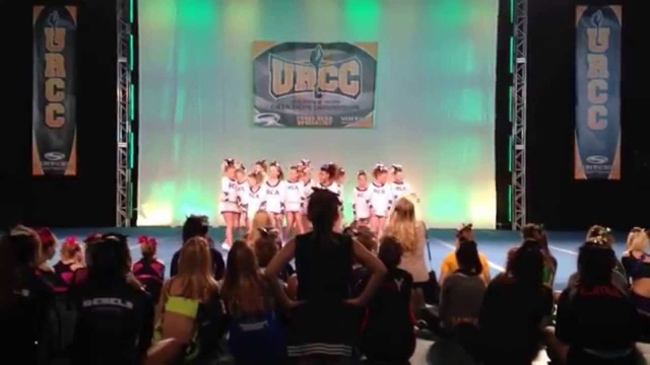 RCA Rebels Justice 2014 U of R Cheer Competition. - YouTube