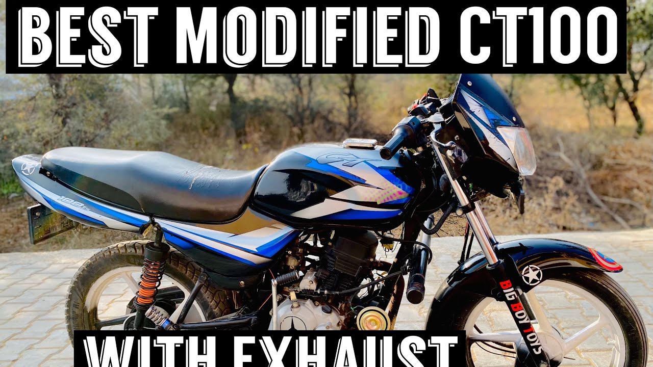 Best modified Ct100|| ct100 modified 2020 || Modified bike - YouTube