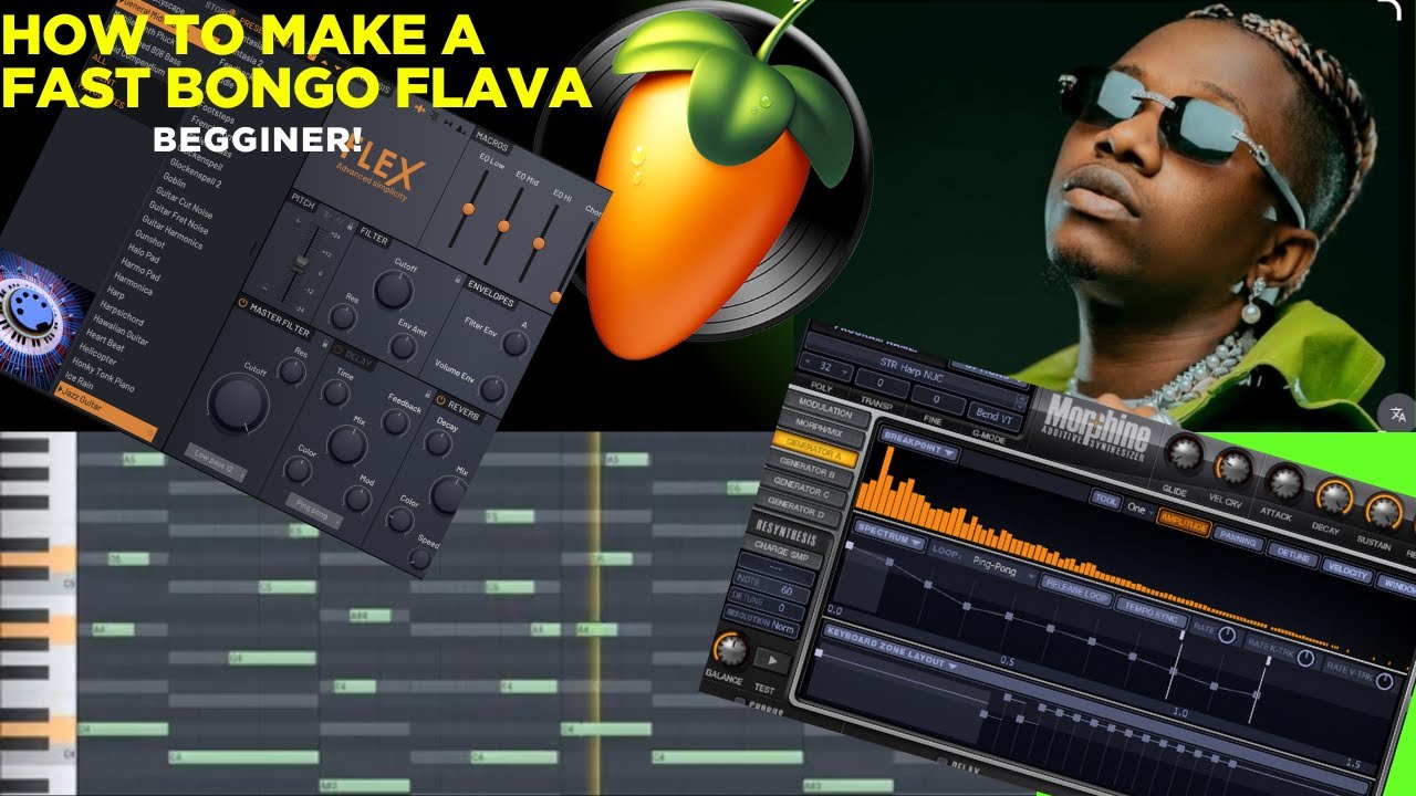 HOW TO MAKE A FAST BONGO FLAVA BEAT IN FL STUDIO ( BEGINNER) - YouTube