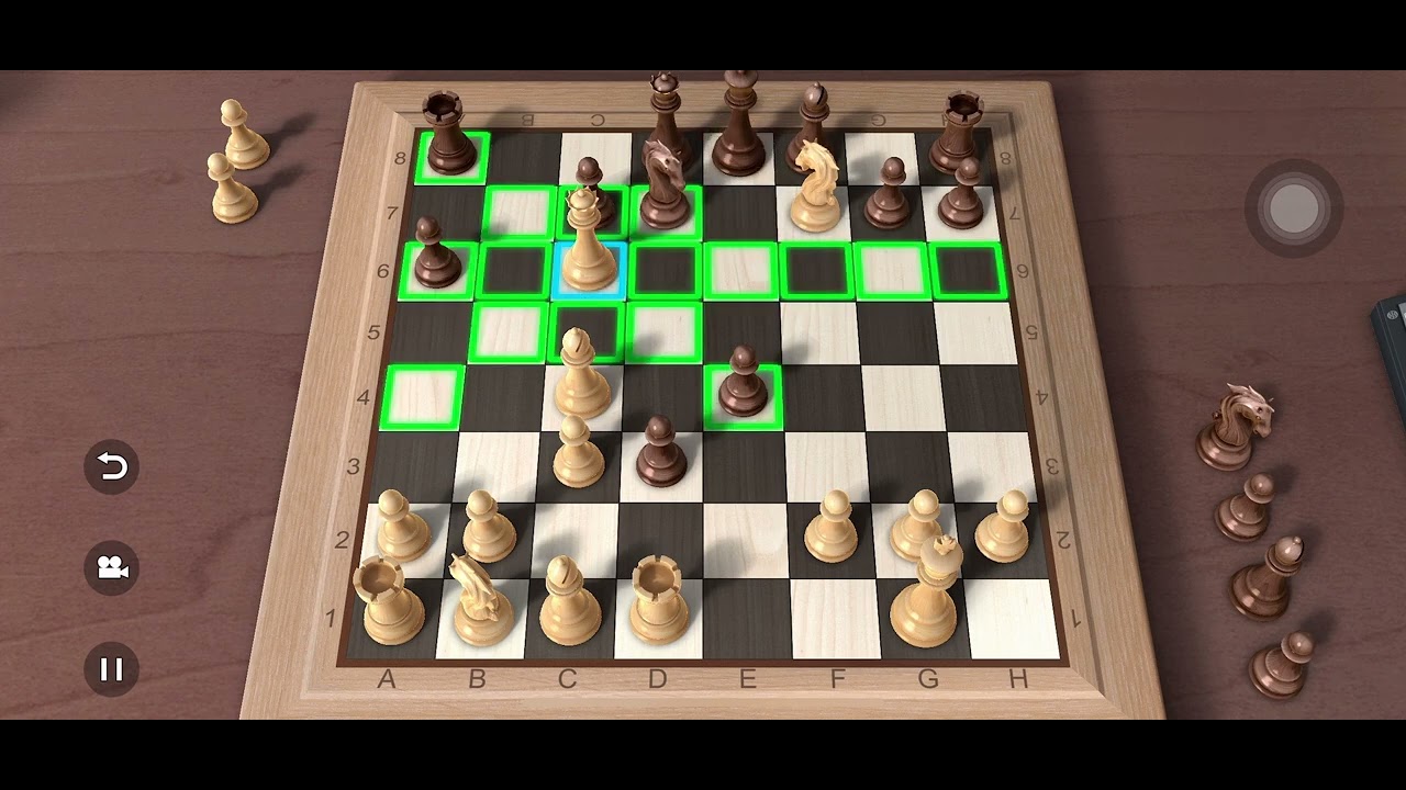 Real chess 3D- medium level - YouTube