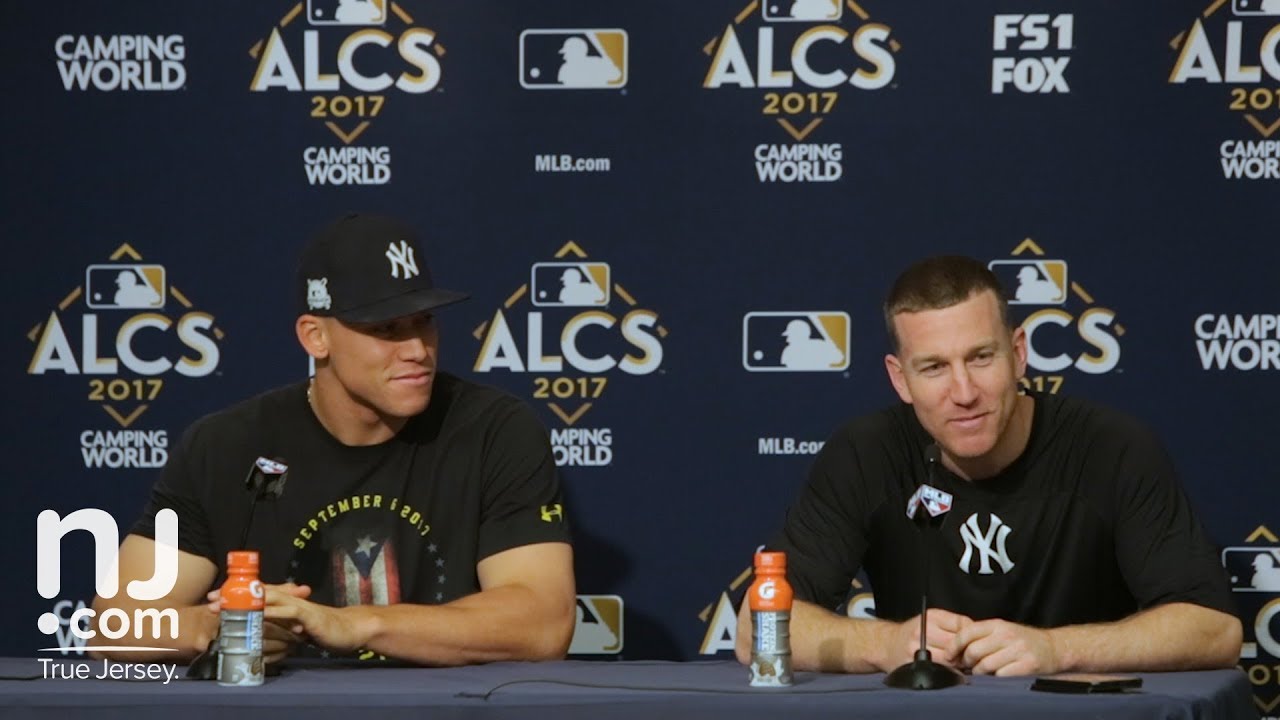 Yankees' Todd Frazier about seeing his family during his home run - YouTube