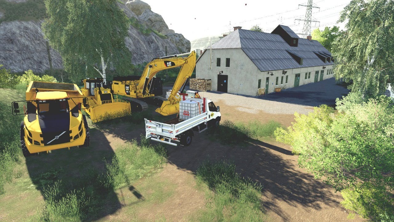[FS19 PC] MAP TP - La plage en construction en Multi - YouTube
