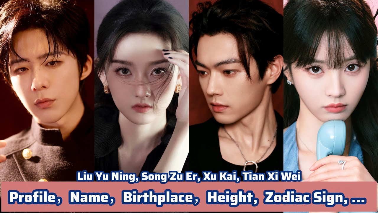 Liu Yu Ning, Song Zu Er, Xu Kai, Tian Xi Wei | Profile，Name，Birthplace ...