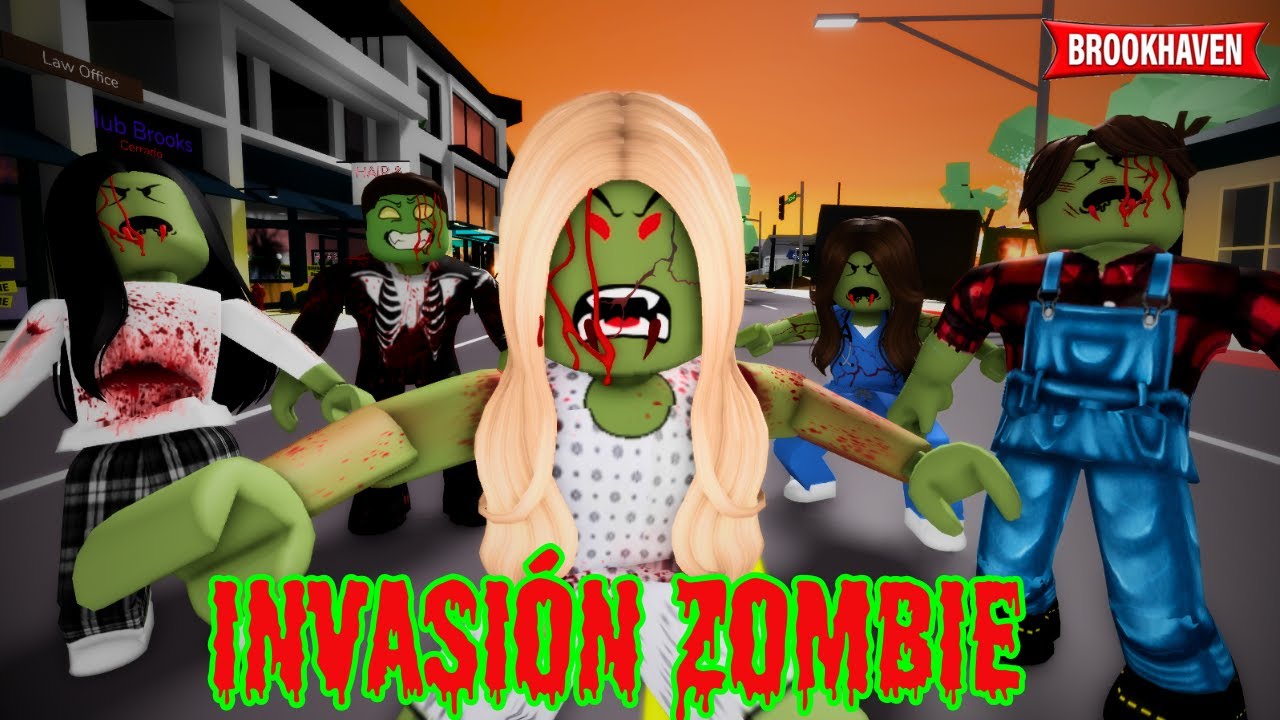 INVASIÓN ZOMBIE - Parte 2 - FINAL | Mini Pelicula | Brookhaven rp🏡 ...