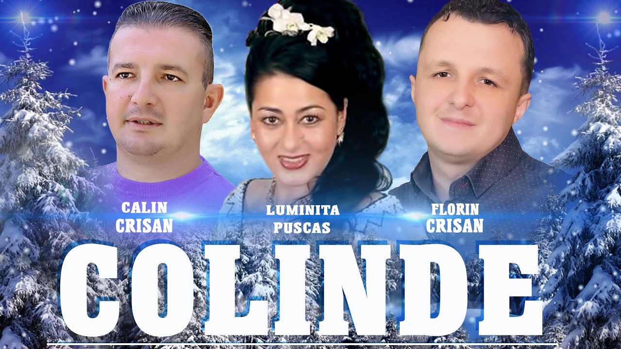 COLINDE 2016 CALIN CRISAN, LUMINITA PUSCAS SI FLORIN CRISAN - YouTube