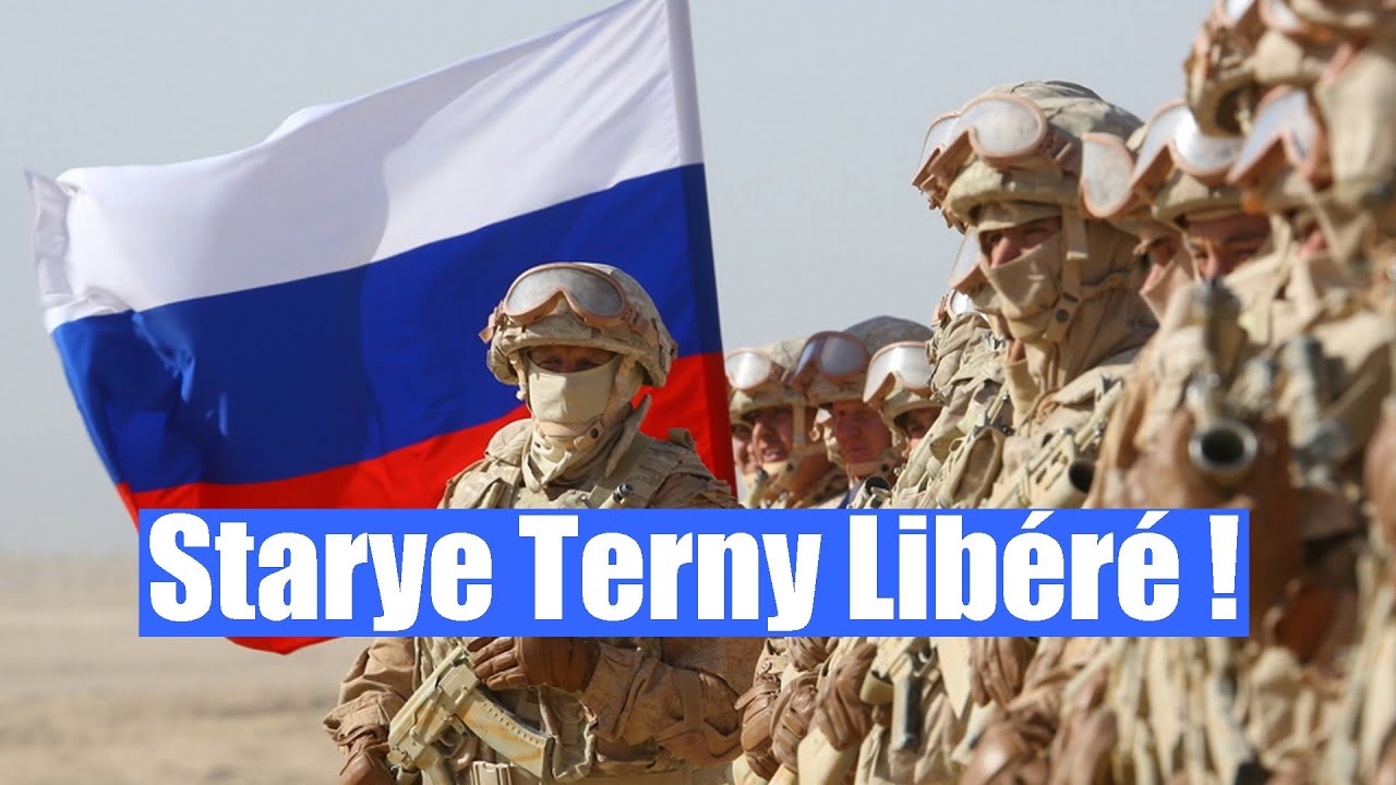Victoire stratégique : Starye Terny sous contrôle total russe ! - YouTube
