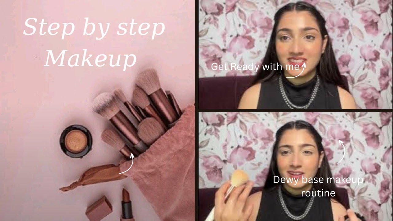 Step by Step makeup tutorial for beginners | Easy everyday makeup ...
