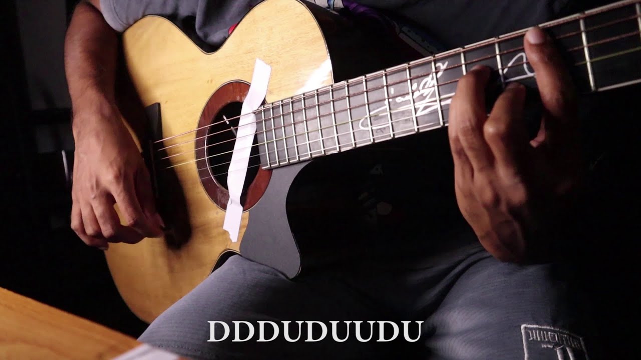Veralu Mal Guitar Tutorial - Dinesh Gamage - YouTube