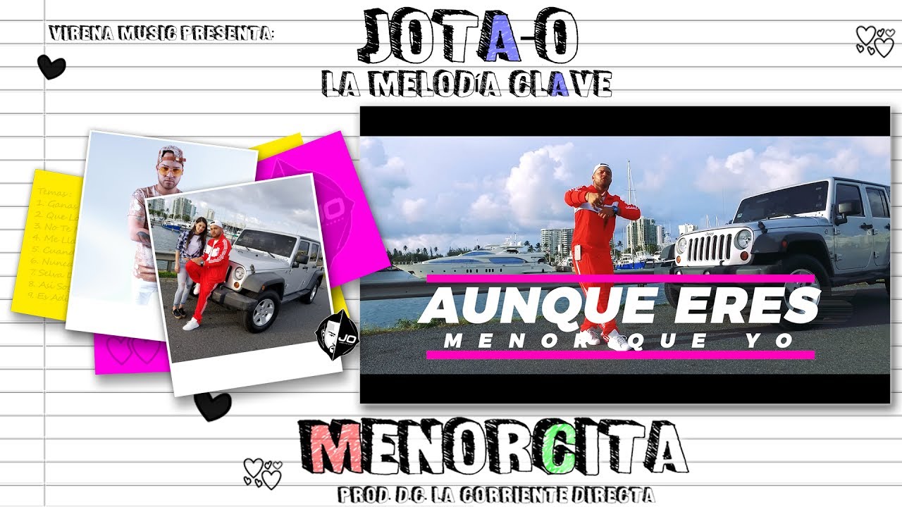 Menorcita - Jota-O La Melodía Clave | Video Lyric Oficial - YouTube