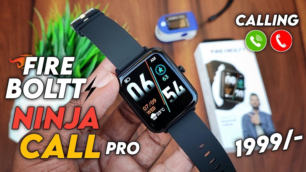 Fire Boltt Ninja Call Pro Detailed Review||Best Calling Smartwatch ...