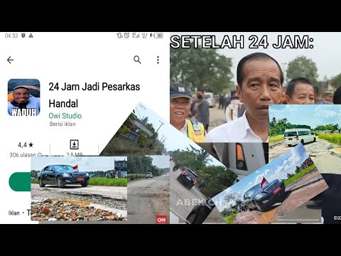 Tapi Gak Nge Sarkas Bupati juga kali.... (Meme Jokowi Jalannya mulus Enak)