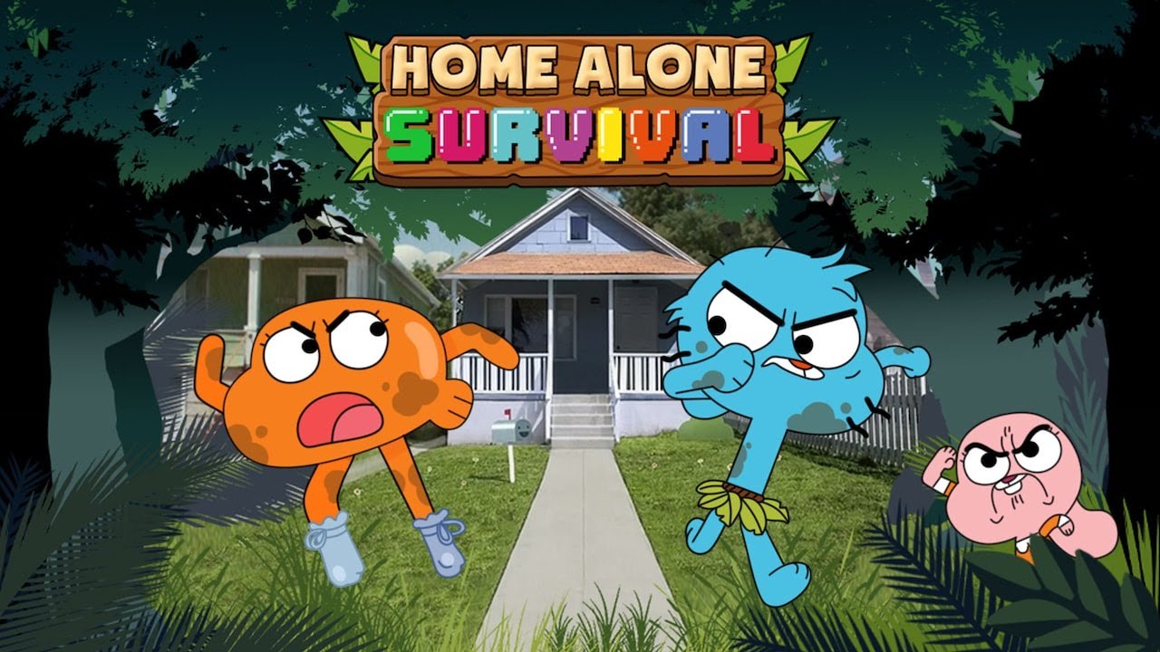 The Amazing World of Gumball: Home Alone Survival - It's A Jungle In ...