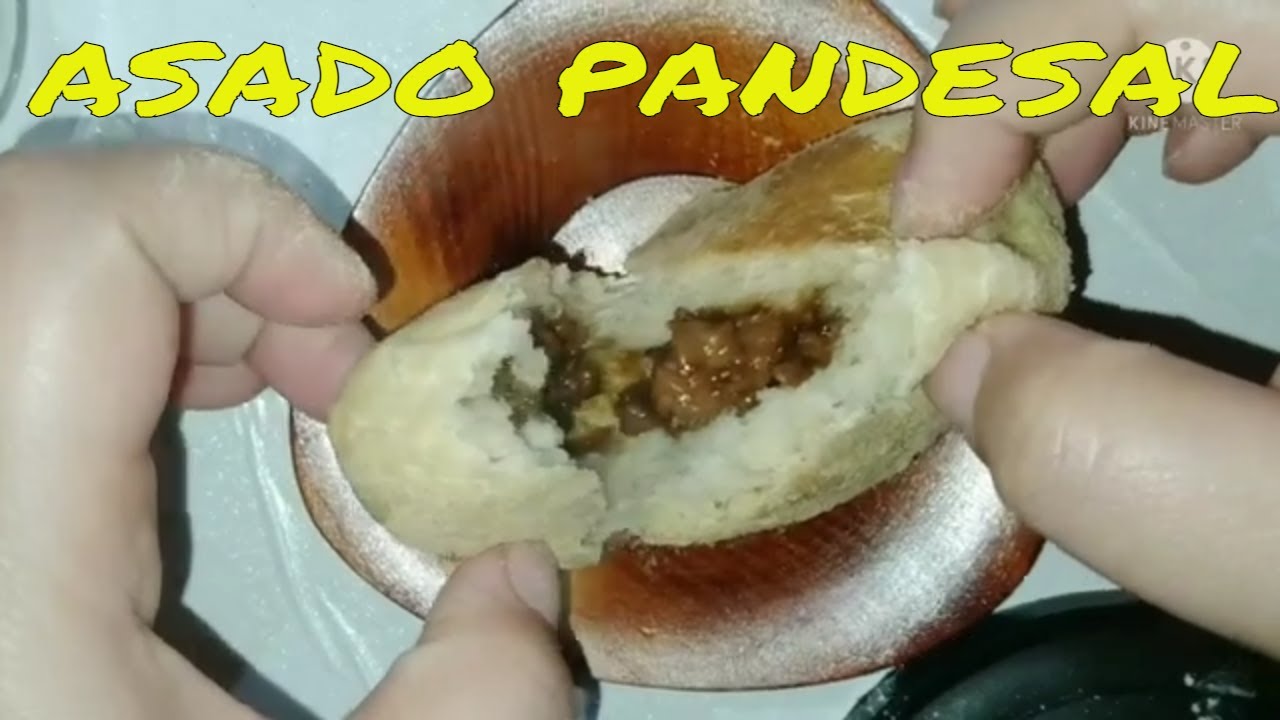 Asado Pan de Sal PANDESAL Chicken and Pork Asado Filling - YouTube