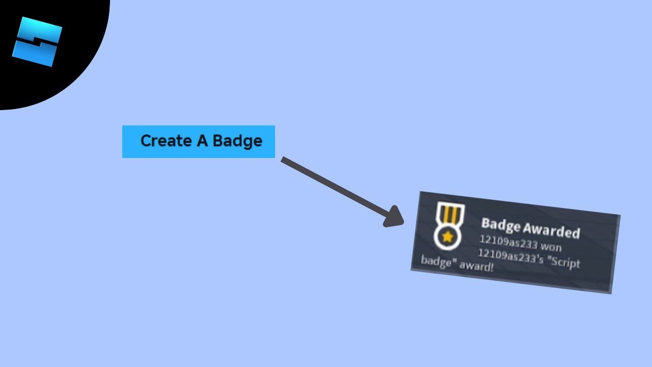 How to make a badge? (Roblox Studio) - YouTube