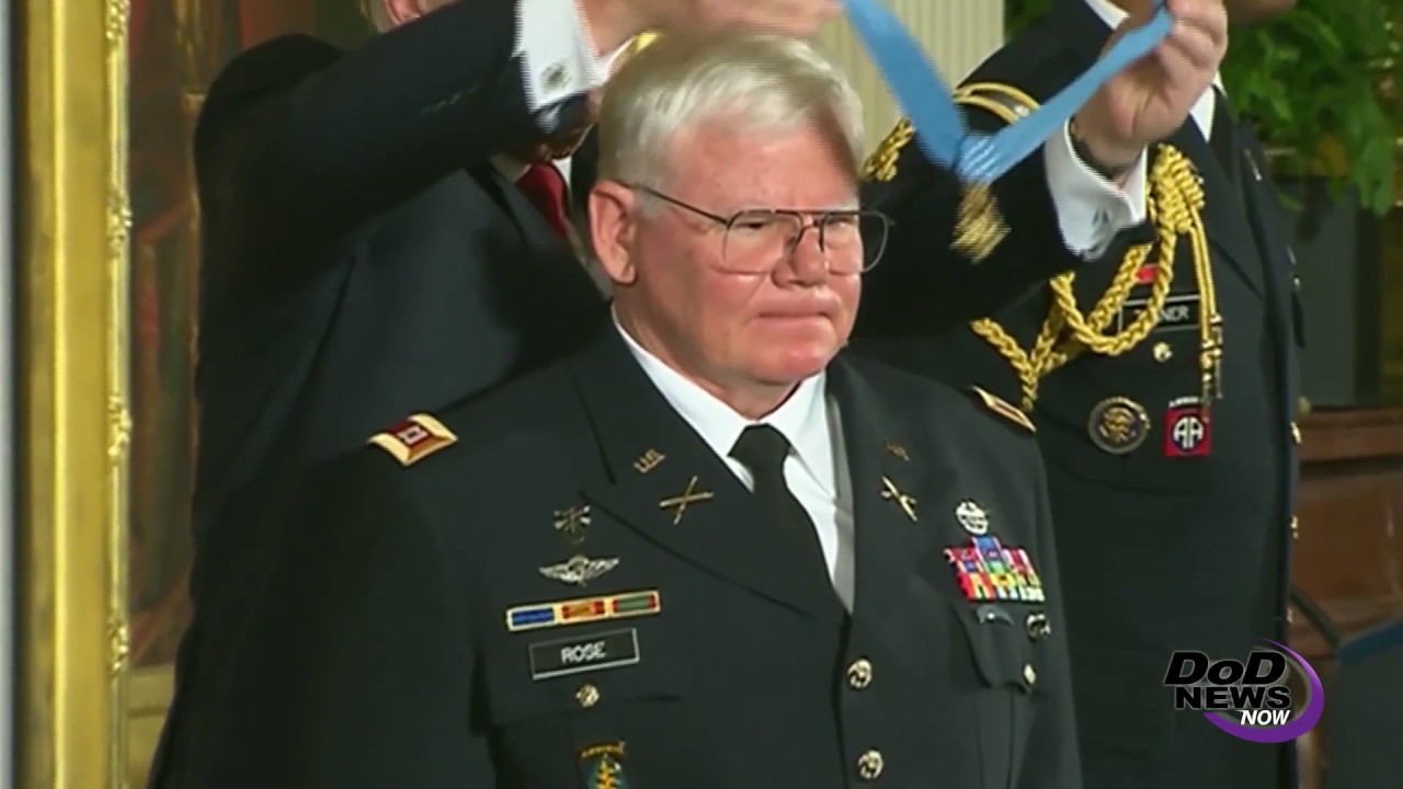 Retired Capt. Rose Inducted into Hall of Heroes, Receives Medal of ...