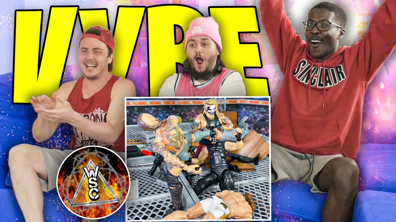 VYBE Reacts To WSC Stage Creator Deadly Games 4 Action Figure Match ...