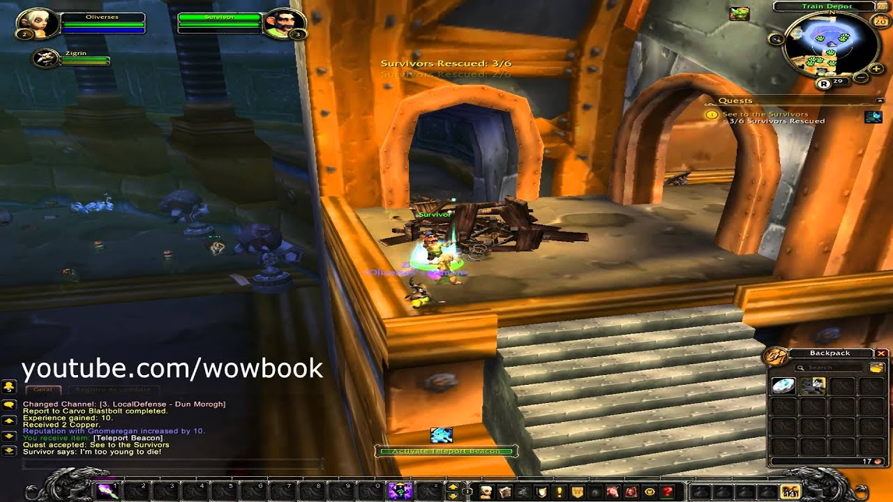 World of Warcraft Quests - See To The Survivors - YouTube