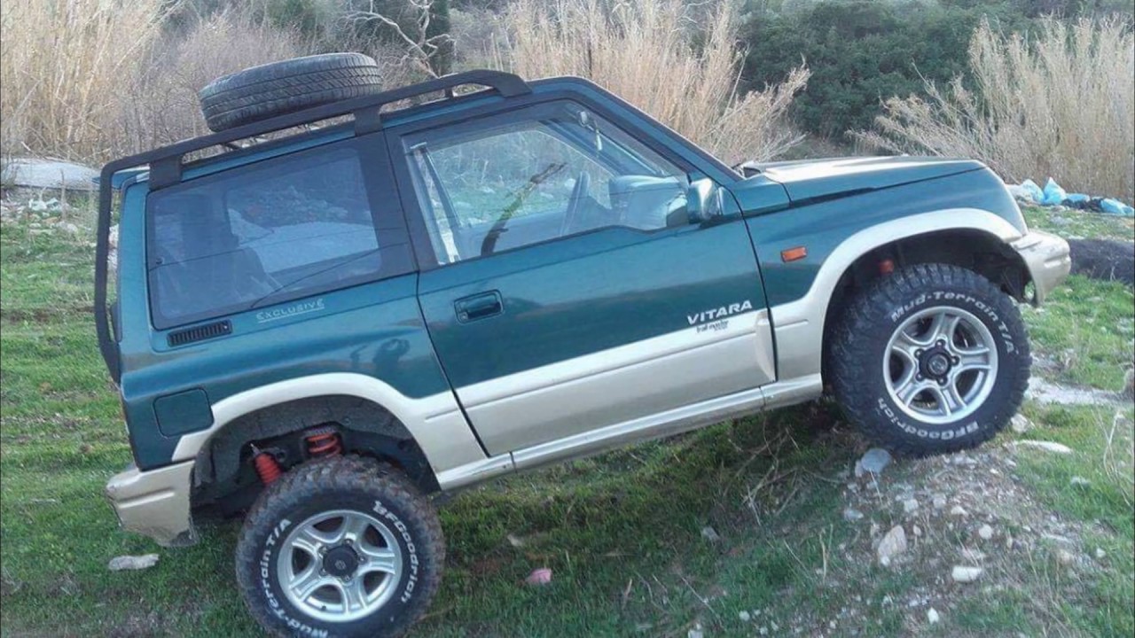 Custom made suspension systems - Suzuki Vitara - YouTube