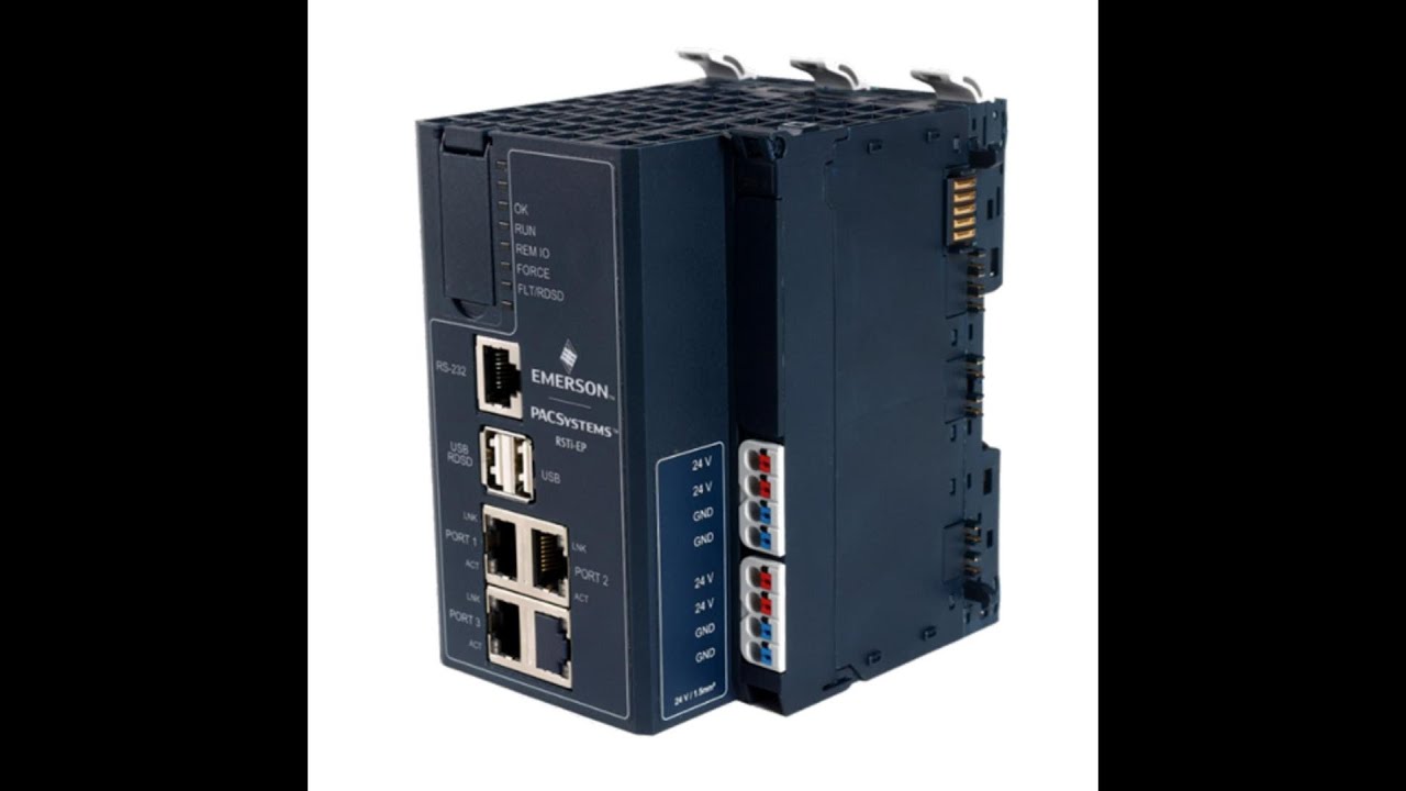 Emerson 00813 0100 0161 Compact Programmable Autom - YouTube