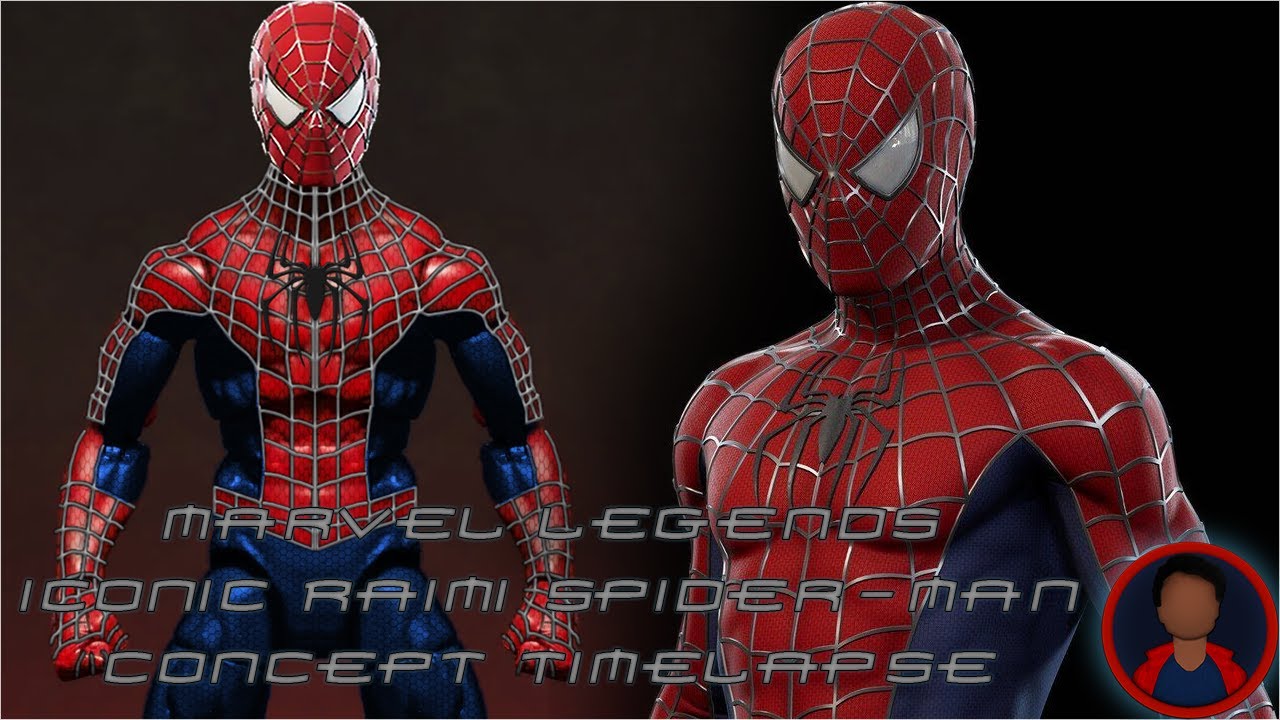 Marvel Legends' Concept Figure: Iconic Sam Raimi Spider-Man (2004 ...