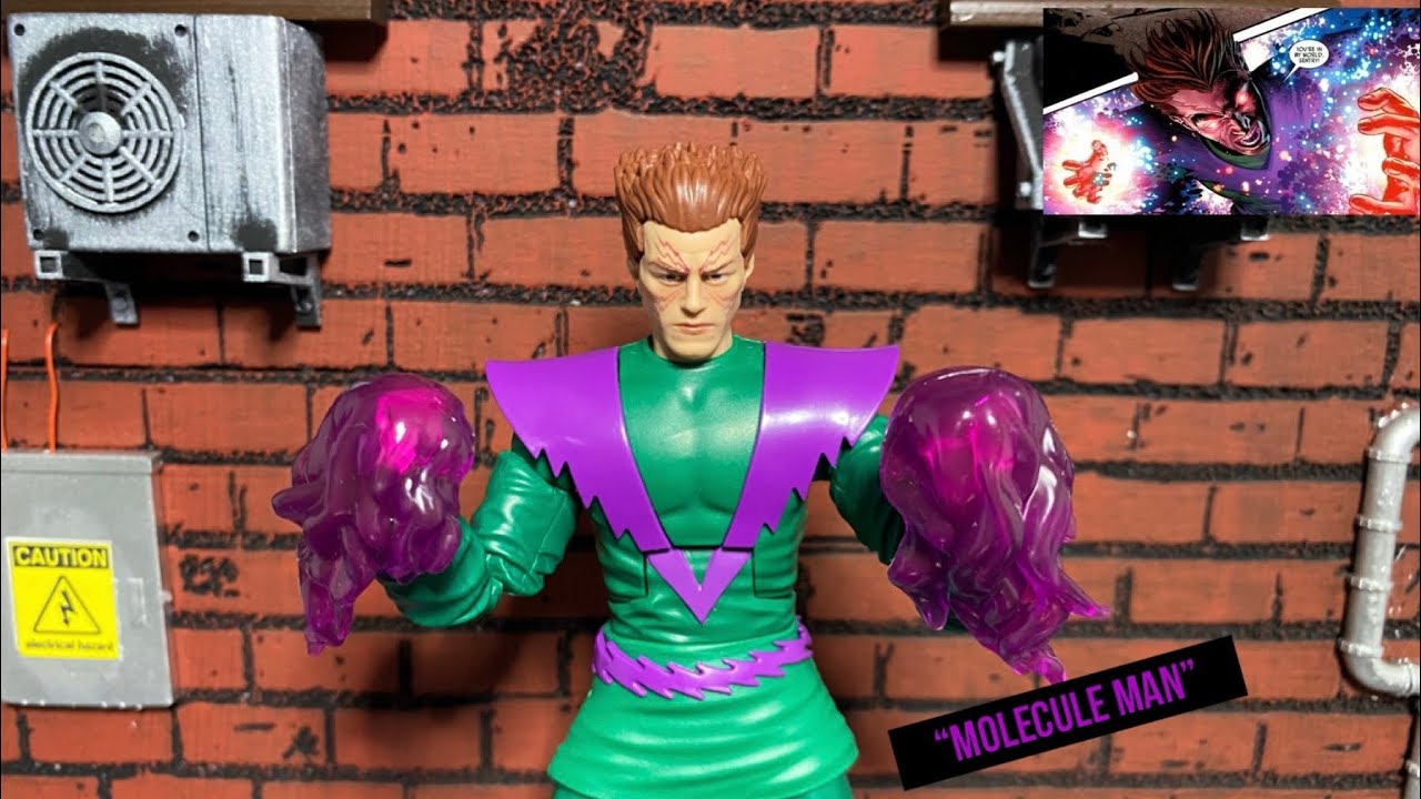 Marvel legends molecule man unboxing and review… 🧬🧬 - YouTube