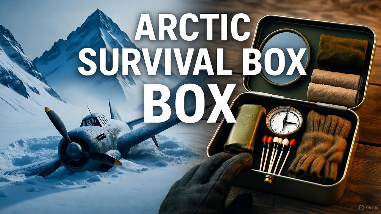 Inside the Arctic Survival Kit That Saved Downed Pilots in Norway - YouTube